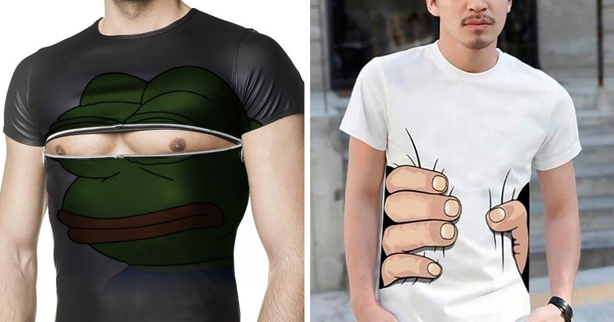 28 Creative T Shirt Designs Demonstrate That Image On Chest Isn t The 