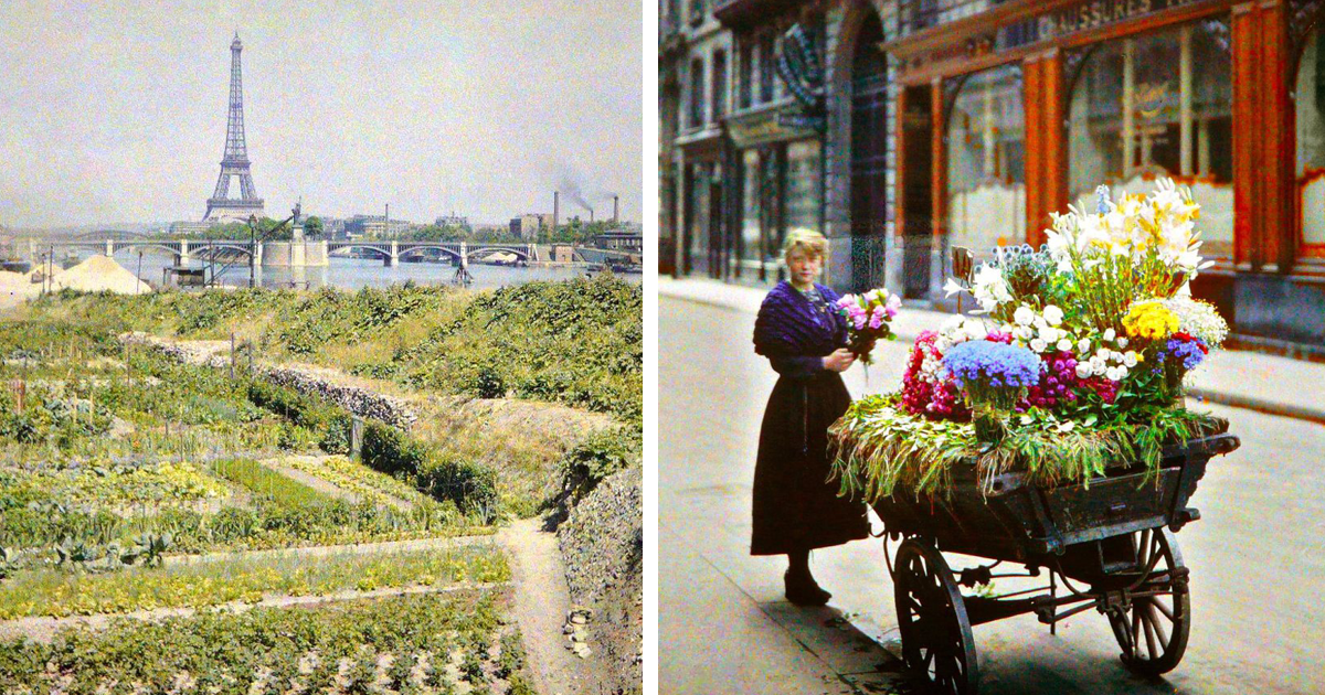 Paris, 1914: Rare Color Photos Show How The Capital Looked 100 Years ...