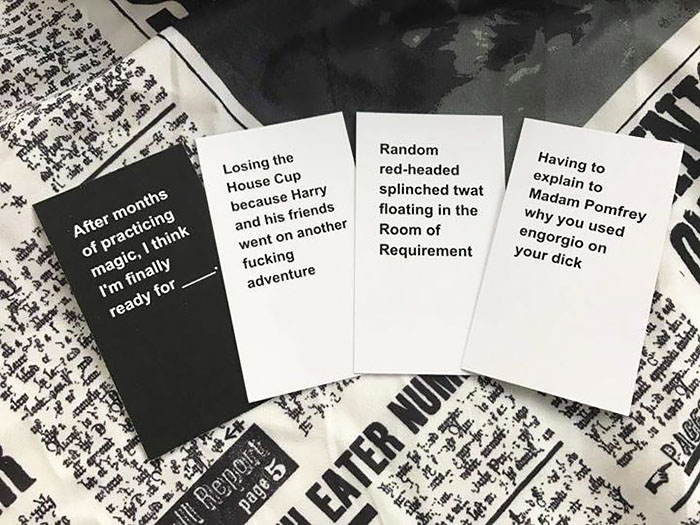 NSFW Harry Potter Game Cards Against Muggles Exists And It s Too NSFW Harry Potter Game Cards Against Muggles Exists And It s Too