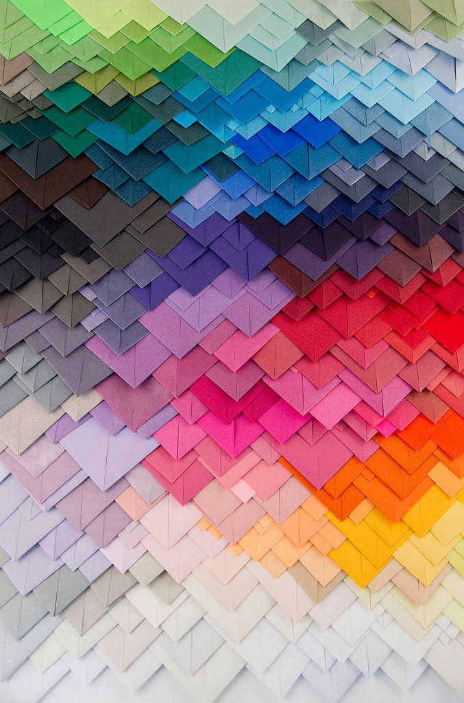 Colourful Layered Paper Sculptures By French Artist And Designer Maud ...