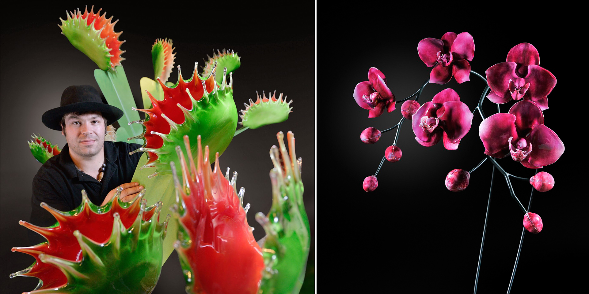 Artist Creates Gigantic Glass Flowers To Draw Our Attention To Their ...