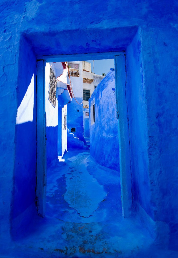 The Old Town Walls Of This Moroccan City Are Covered In Heavenly Blue ...