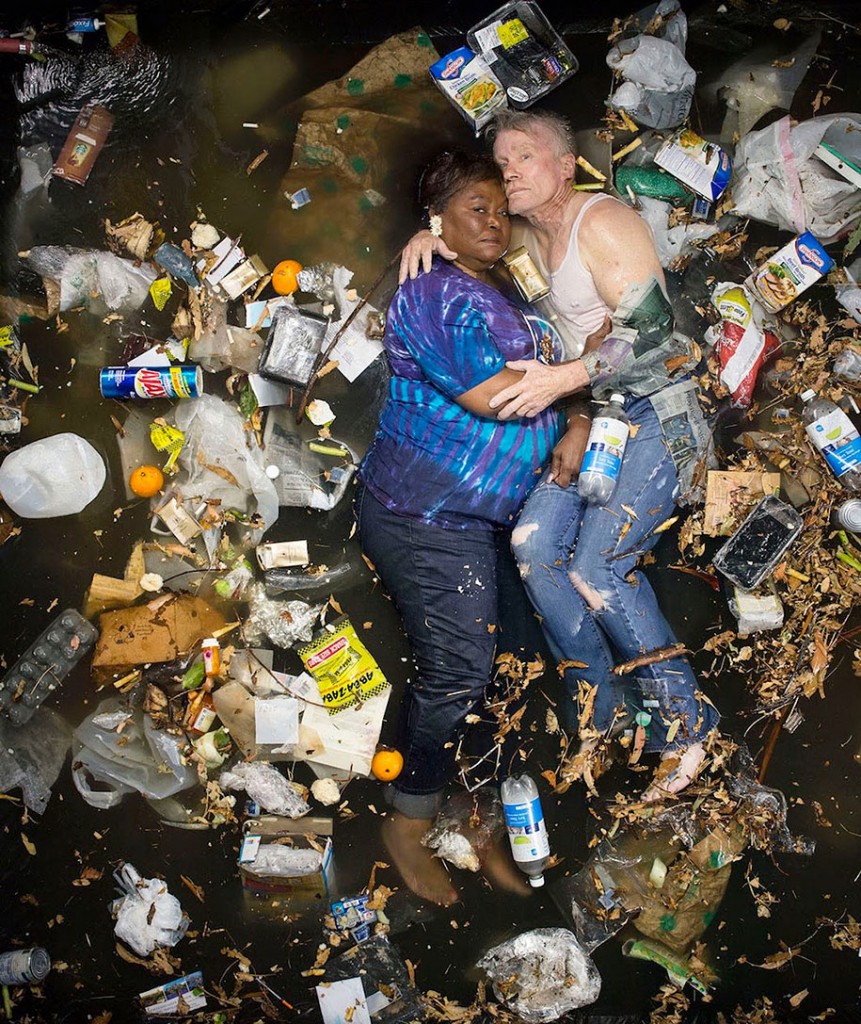 Terrifying Photos of People Lying in 7 Days Worth Of Their Garbage ...