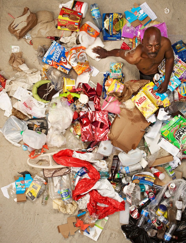 Terrifying Photos of People Lying in 7 Days Worth Of Their Garbage ...
