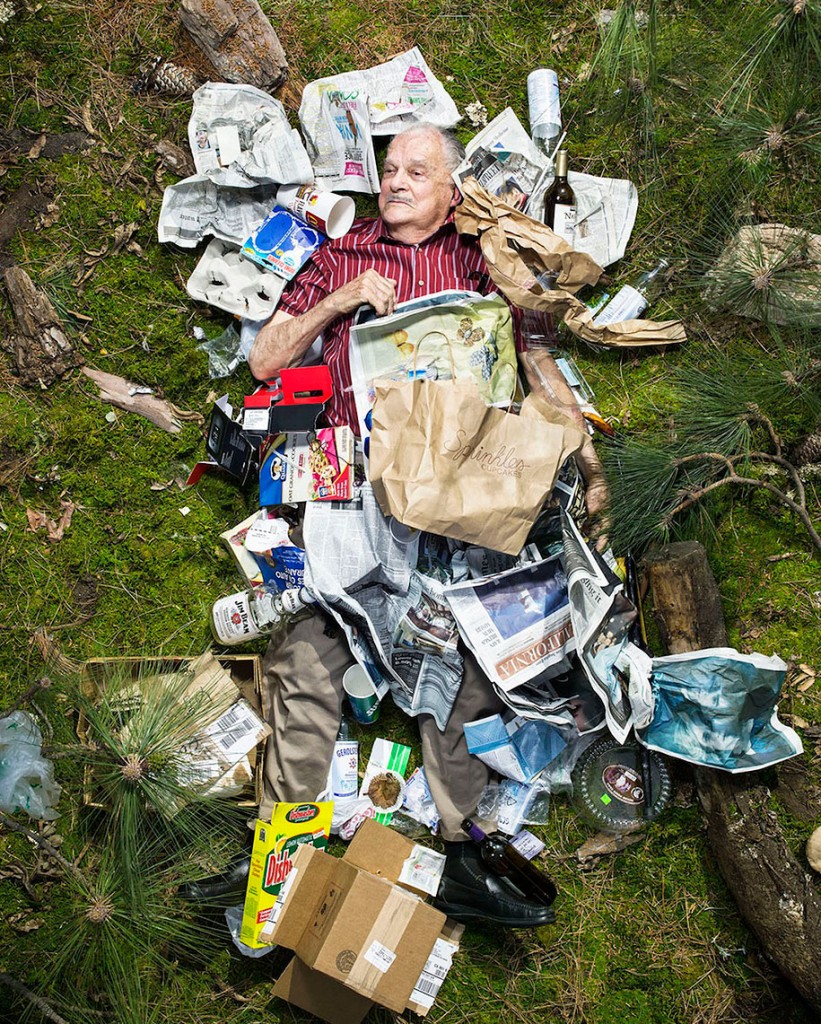 Terrifying Photos of People Lying in 7 Days Worth Of Their Garbage ...