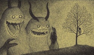 Creepy Monsters Drawn On Sticky Notes By John Kenn Mortensen | DeMilked