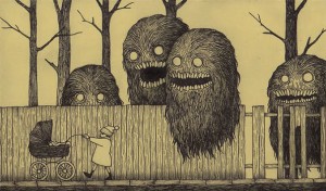 Creepy Monsters Drawn On Sticky Notes By John Kenn Mortensen | DeMilked