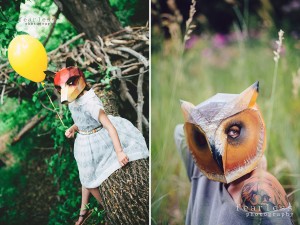 Freaky DIY Geometric Paper Masks By Steve Wintercroft | DeMilked