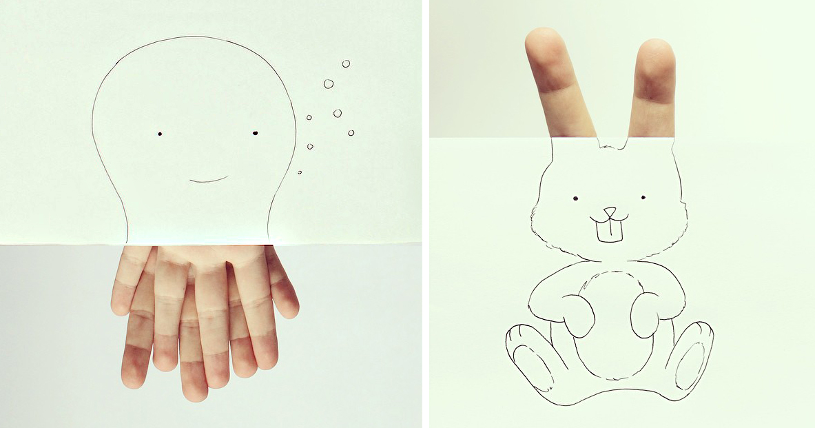 Hand Finger Art