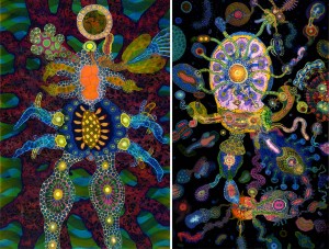 Artist Creates Mind-Bending Abstractions By Pouring Paint And Resin ...