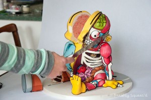 Half-Dissected Ralph From The Simpsons Turned Into An Impressive Cake ...