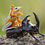 Watch The Smallest Rodeo Ever As This Tiny Frog Tries To Ride A Beetle ...