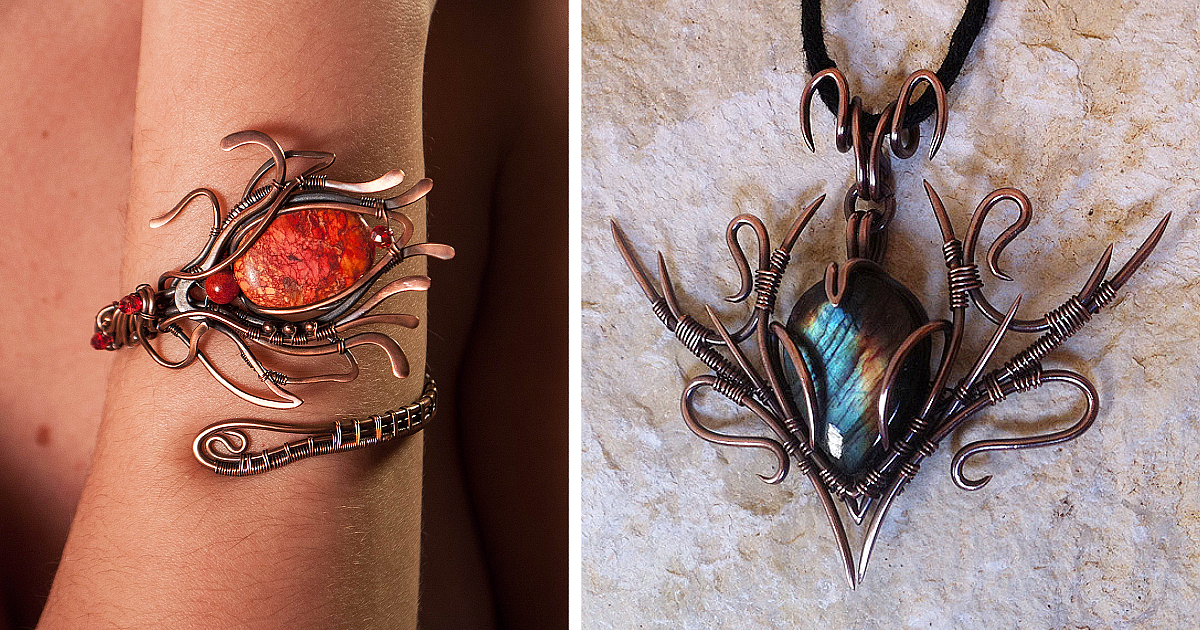 This Dad Started Making Jewelry From Scrap Metal Just A Year Ago And He ...