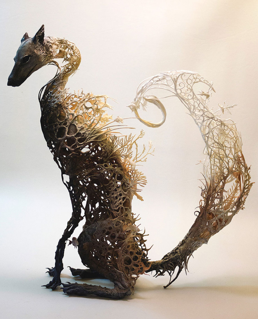 Sculptor Uses Her Background In Science To Create Otherworldly Animals ...