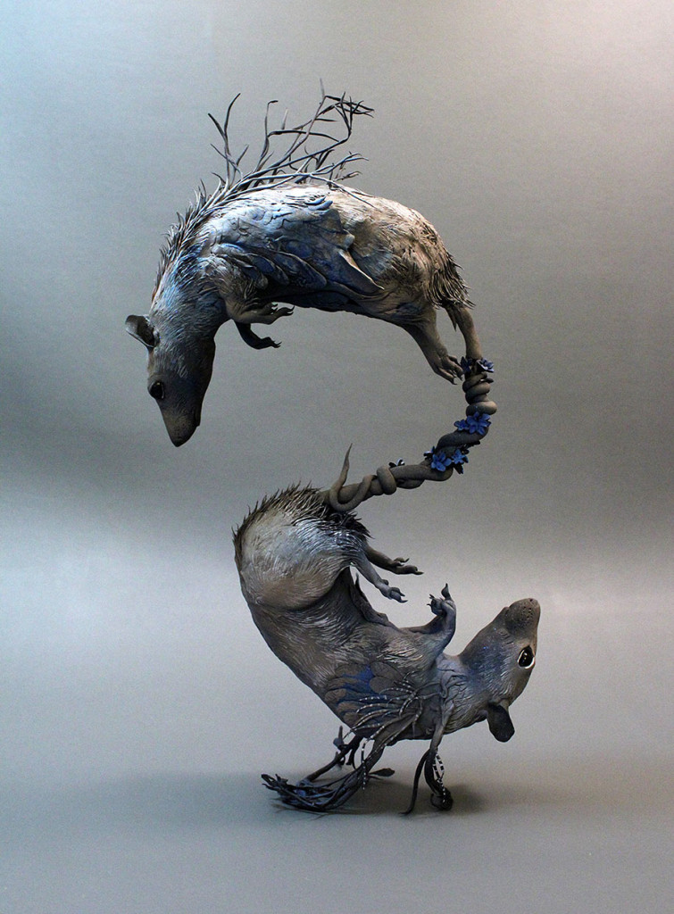 Sculptor Uses Her Background In Science To Create Otherworldly Animals ...