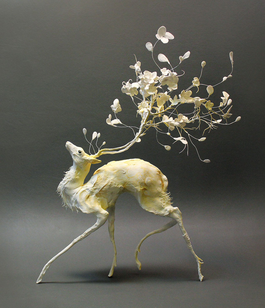 Sculptor Uses Her Background In Science To Create Otherworldly Animals ...