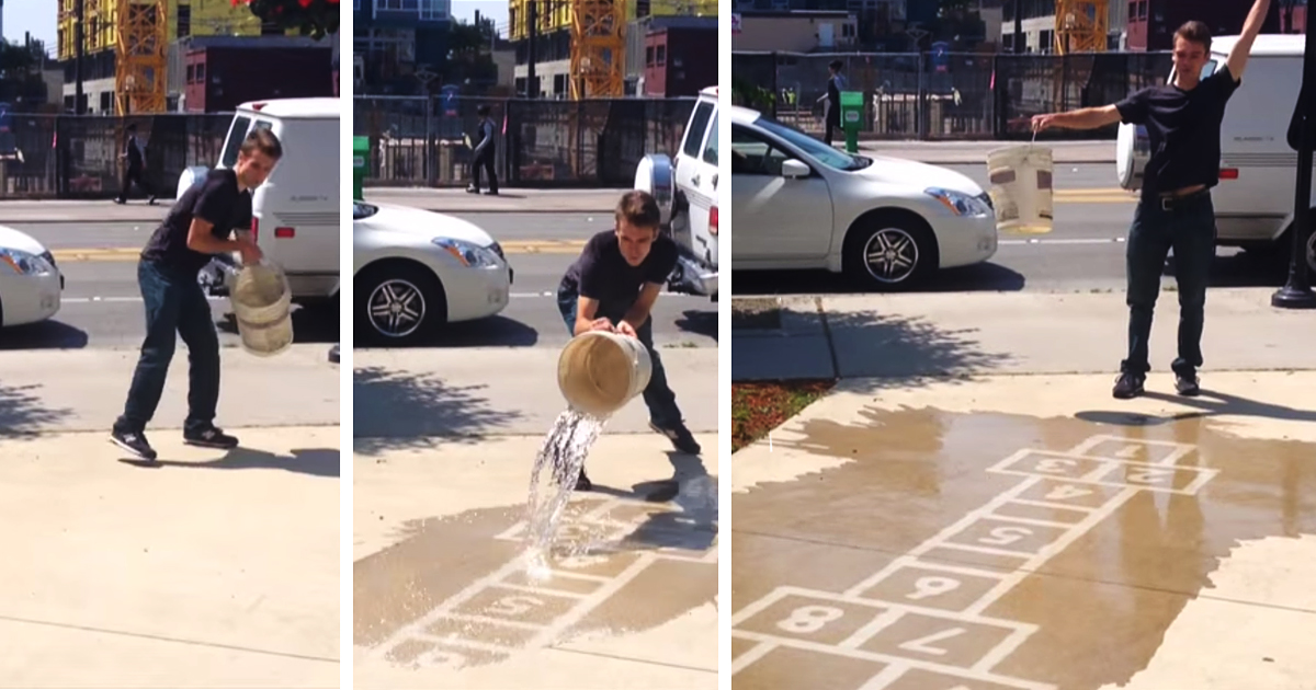 Water-Activated Street Art In Seattle To Make Everyone Smile On A Rainy ...