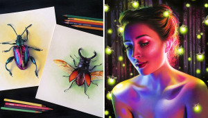 22-Year-Old Artist Creates Hyper-Realistic Pencil Drawings Bursting ...