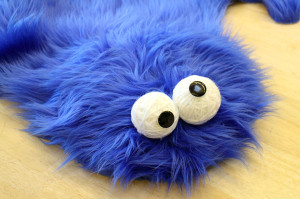 Cookie Monster Rug And Cookie Pillows That Can Be Made In Under An Hour ...