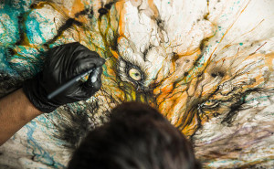 Splattered Ink Animal Paintings By Chinese Artist Hua Tunan | DeMilked