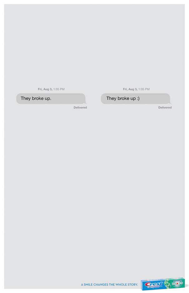 A Smile Changes Everything: Funny Quotes From A Toothpaste Ad Campaign ...