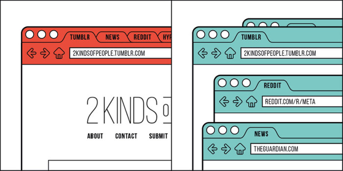 There Are Two Kinds Of People: 16 Illustrations Show Our Subtle ...