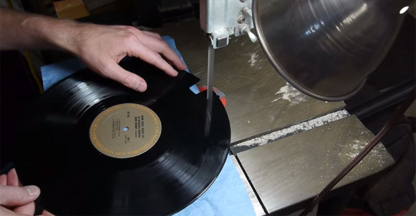 Vinyl Put Under Microscope In Slow Motion Video | DeMilked