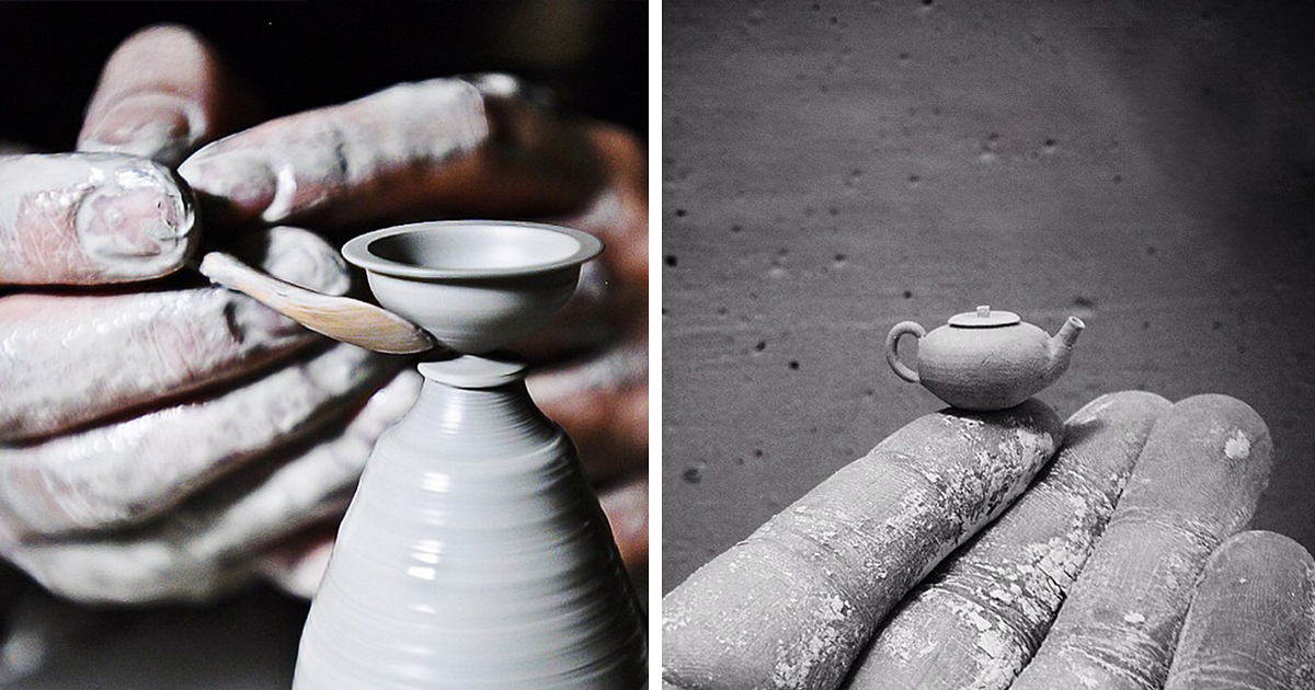 Artist Makes Teeny-Tiny Hand-Thrown Pottery | DeMilked
