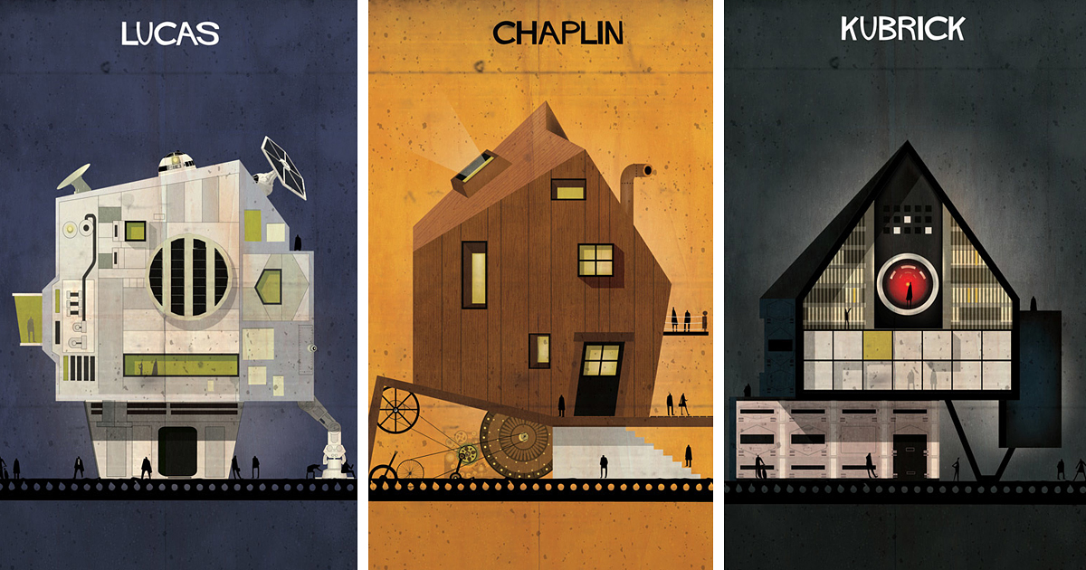 Movie Directors' Styles Reinterpreted As Architecture | DeMilked