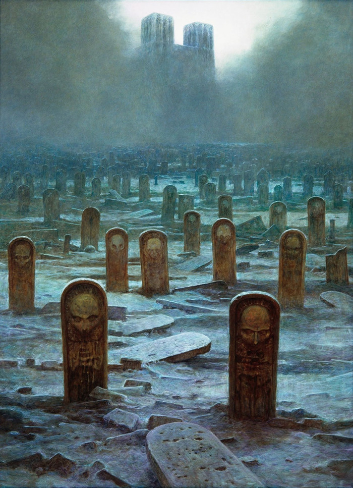 Polish Artist's Terrifying Art And His Sad Life Story | DeMilked