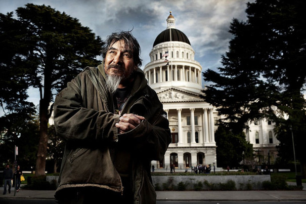 Photographer Shows Homeless In A Literally New Light To Remind Us They ...