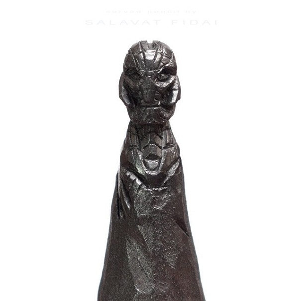 Miniature Pencil Lead Sculptures By Salavat Fidai | DeMilked