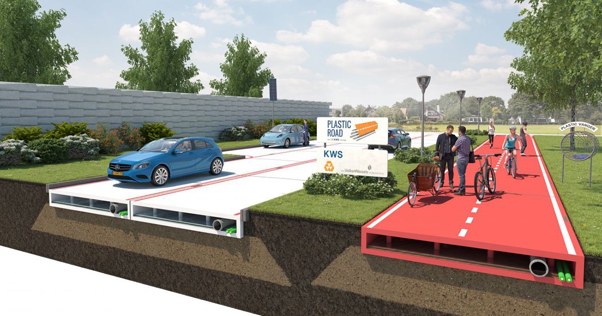 Plastic Roads That Fit Like LEGO To Be Made From Recycled Ocean Waste ...