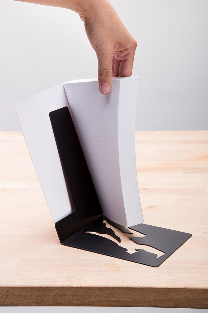 Super-Hero Bookend That Keeps Your Books From Falling Down | DeMilked