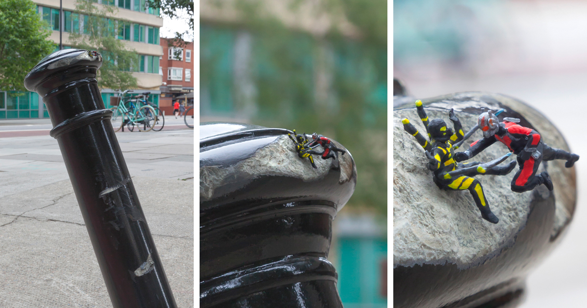 Tiny Ant Man Goes On Adventures In Streets Of London | DeMilked