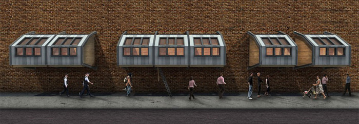 Architect Creates Hanging Pod Shelters For Homeless | DeMilked