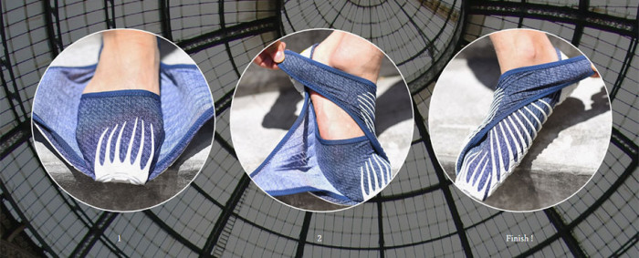 Japanese-Inspired Shoes That Literally Wrap Around Your Feet | DeMilked