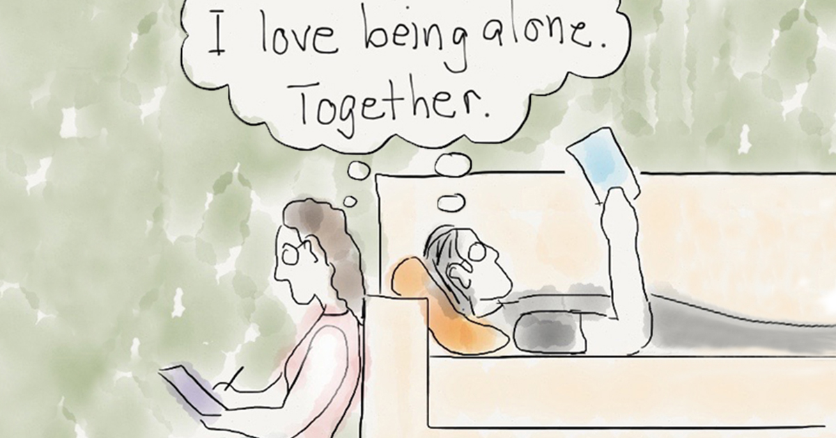 Introverted Artist Illustrates His Issues Using Simple Comics | DeMilked
