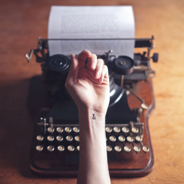 Tiny Tattoos Matched With Fitting Backgrounds | DeMilked