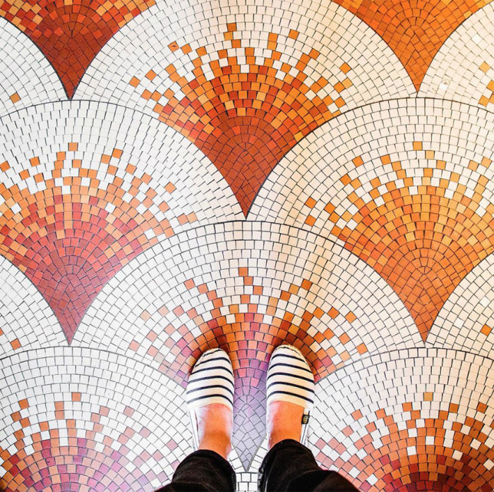 Parisian Floor Photography Will Inspire You To Look Down | DeMilked