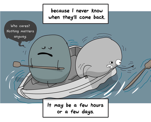 This Comic Brilliantly Explains The Struggle Of Living With Depression ...