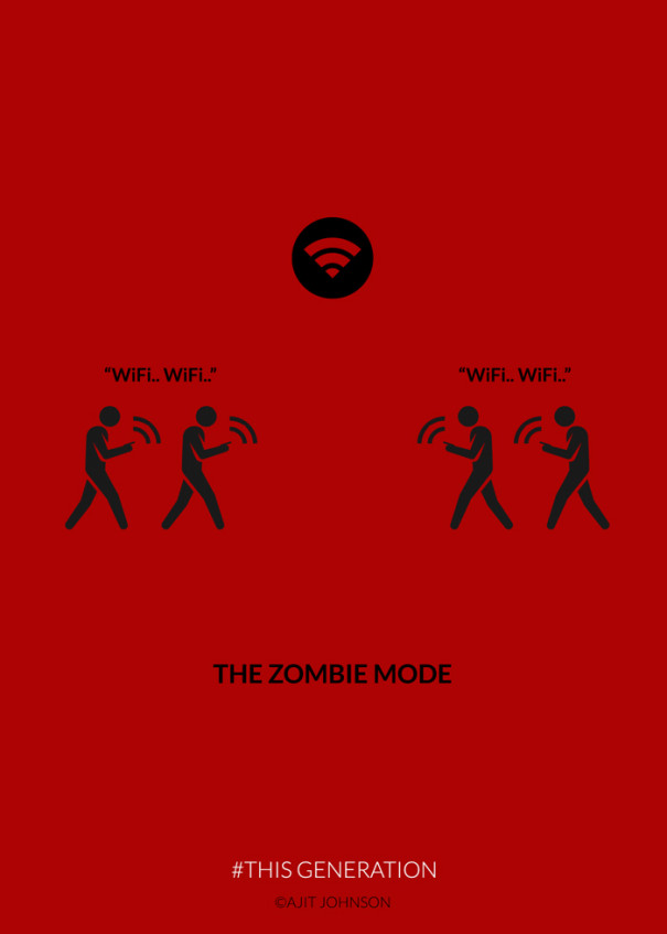 20+ Honest Posters Show Our Addiction To Technology | DeMilked