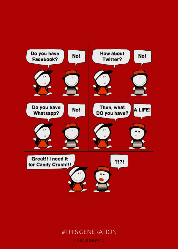 20+ Honest Posters Show Our Addiction To Technology | DeMilked