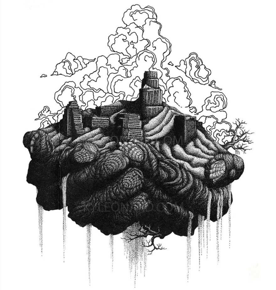 Thousands Of Dots Form Incredibly Meticulous Drawings | DeMilked