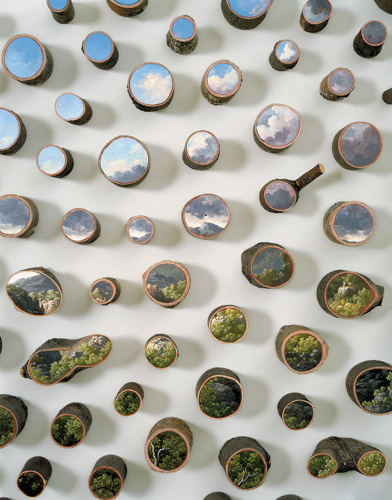 Artist Paints Landscapes On Tree Stumps To Show That Nature Is In ...