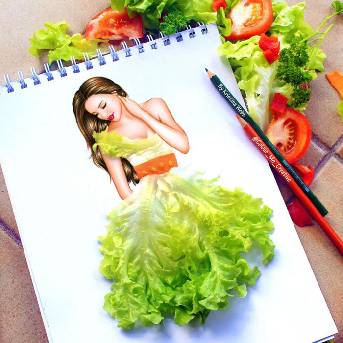 19 Year Old Artist Uses Real Objects To Complete Her Drawings | DeMilked
