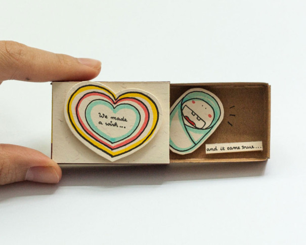Matchboxes With Cute Hidden Messages To Surprise Your Loved Ones | DeMilked