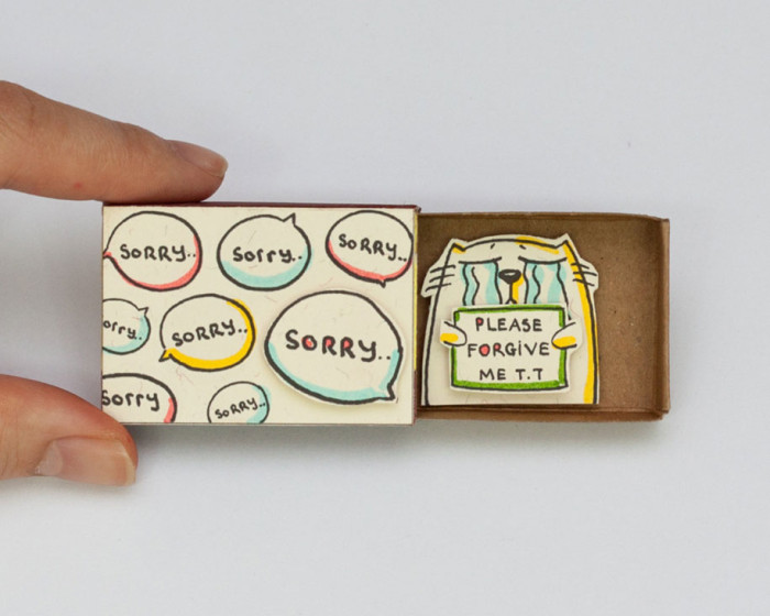 Matchboxes With Cute Hidden Messages To Surprise Your Loved Ones | DeMilked