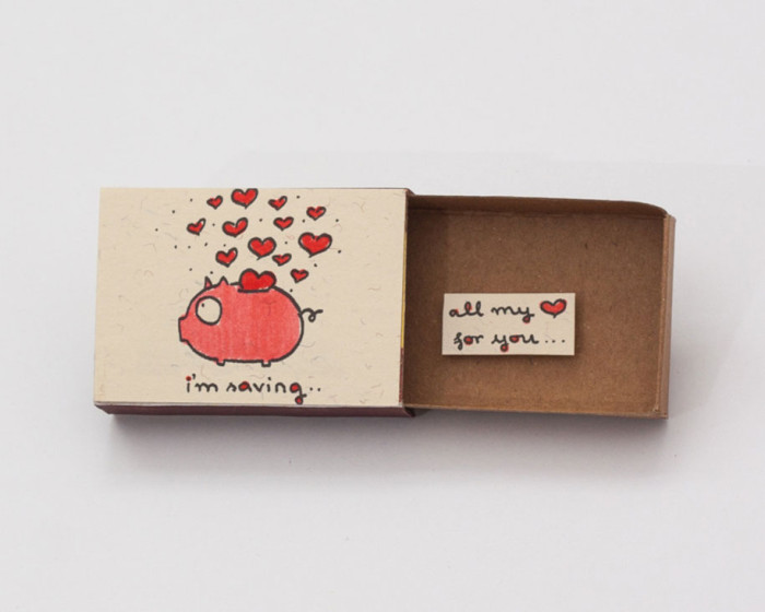 Matchboxes With Cute Hidden Messages To Surprise Your Loved Ones | DeMilked
