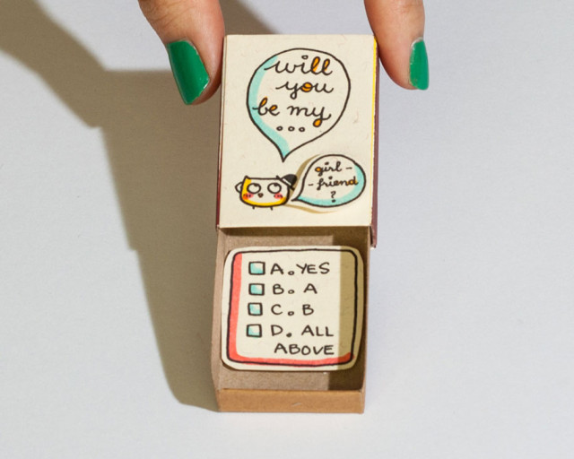 Matchboxes With Cute Hidden Messages To Surprise Your Loved Ones | DeMilked